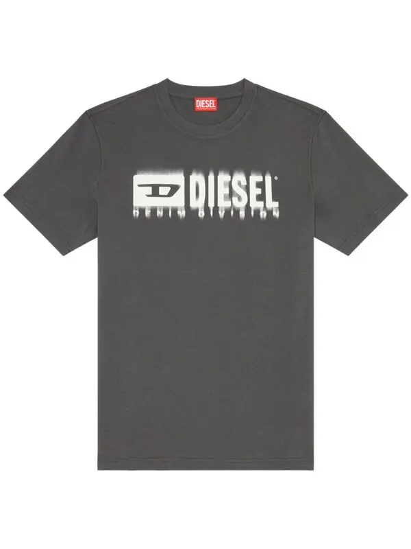 Diesel T-adjust-q7 T-shirt - Grey
