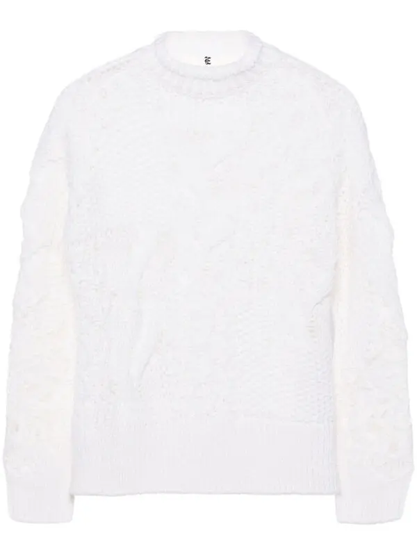 Ermanno Scervino Lace-detail Jumper