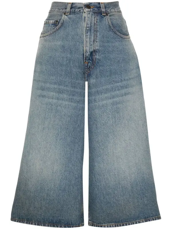HAIKURE Knee-length Denim Shorts