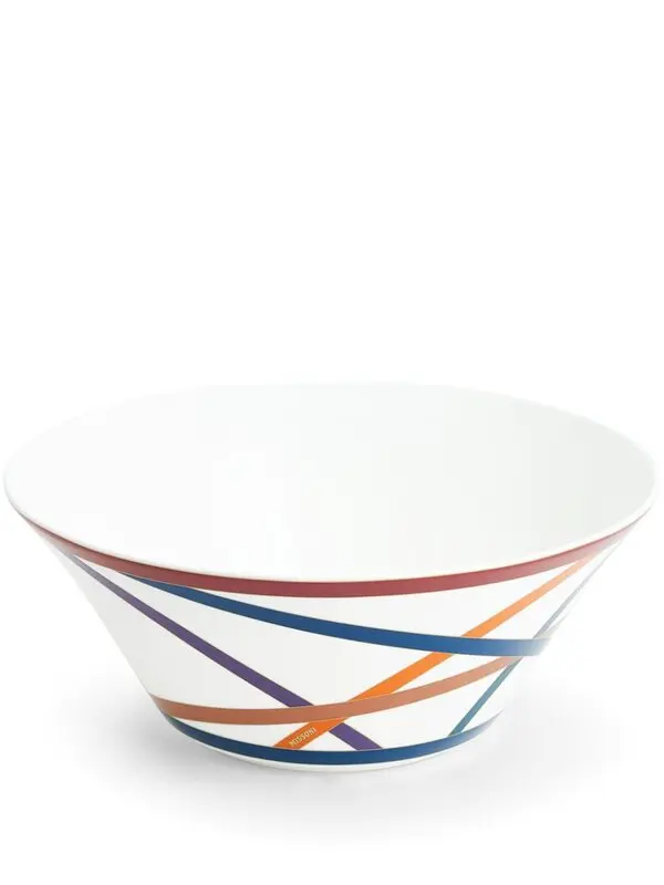 Missoni Nastri Salad Bowl - White