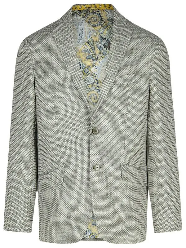 Etro Roma Wool-cashmere Blend Blazer