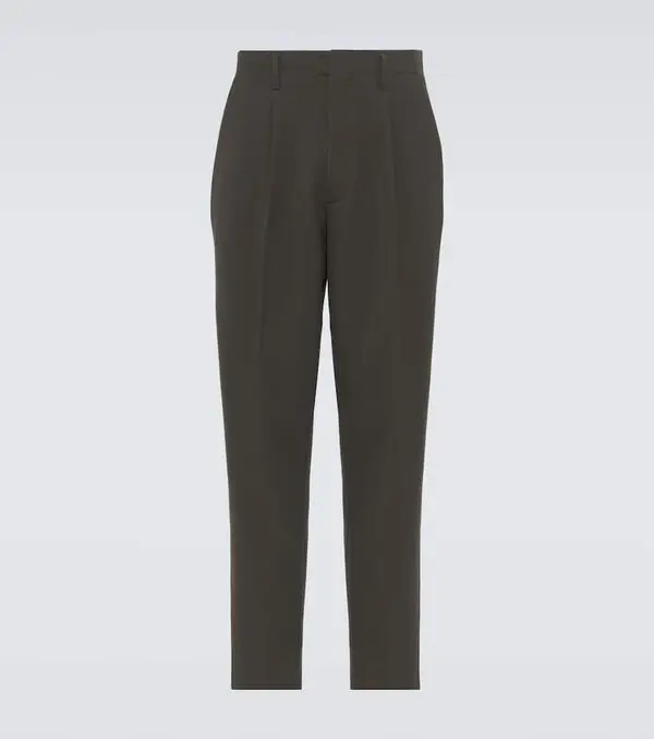 Zegna Wool Straight Trousers