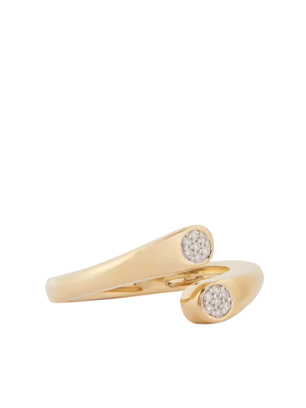 STONE AND STRAND Hug 10-karat Diamond Ring