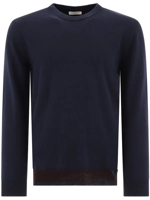 Valentino Garavani Appliqué-logo Jumper