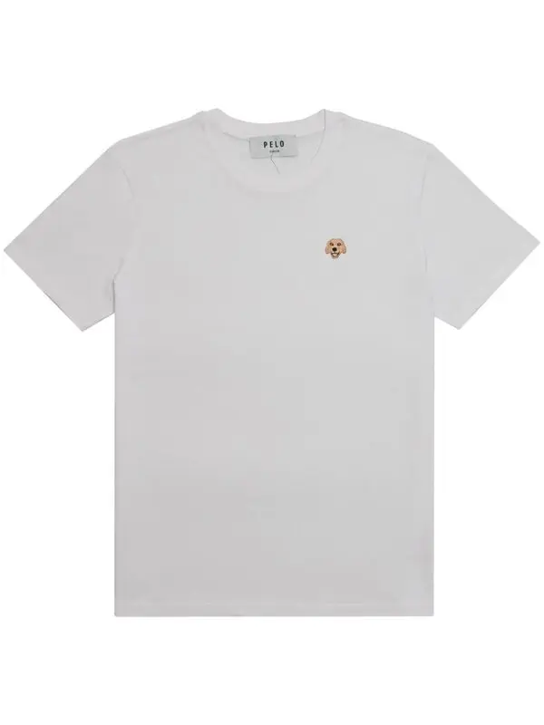 PELO FOUNDATION Labrador Patch T-shirt - White