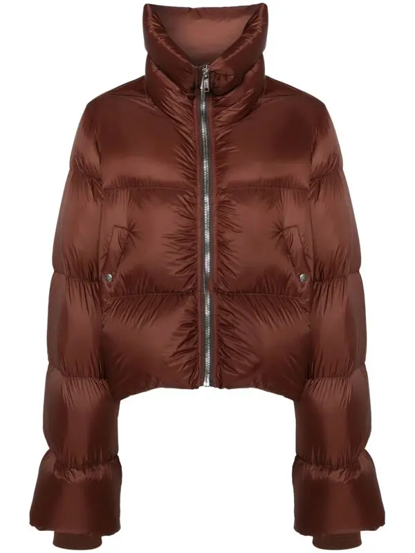 Rick Owens Turtle Padded Jacket - Brown