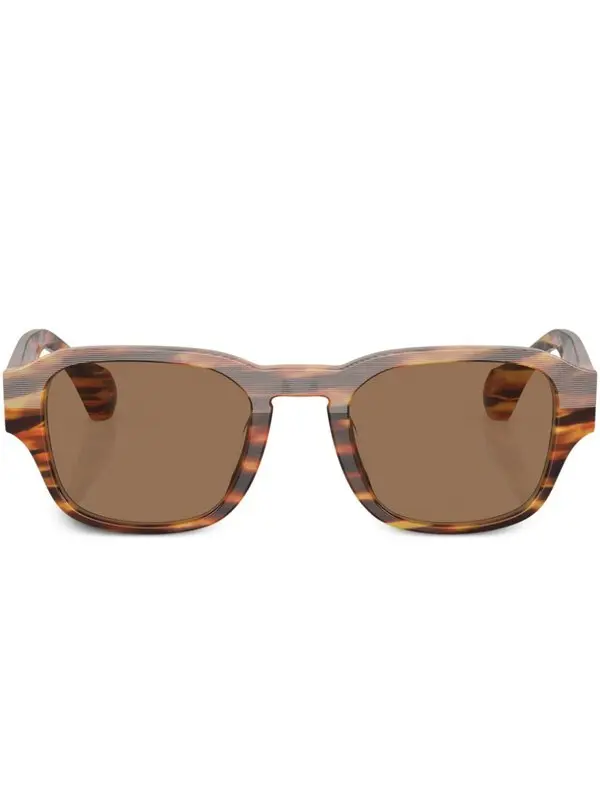 ALAIN MIKLI Rectangle Sunglasses