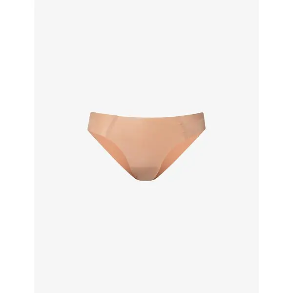 SLOGGI Zero Feel 2.0 Stretch-jersey Tanga Briefs - Nostalgic Brown