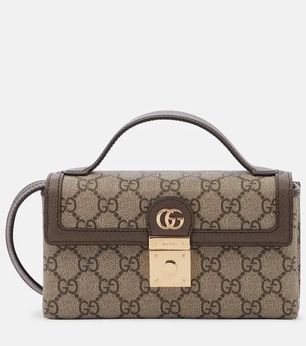 Gucci Ophidia Mini Gg Canvas Shoulder Bag