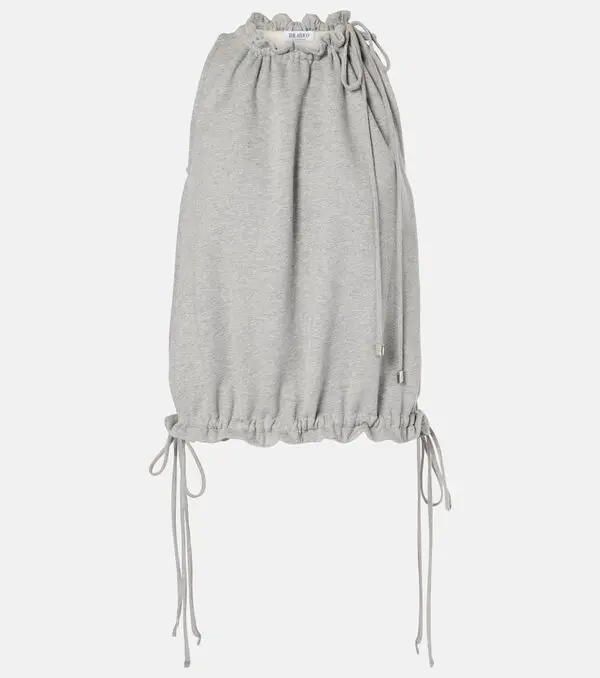 Attico Cotton Halterneck Top