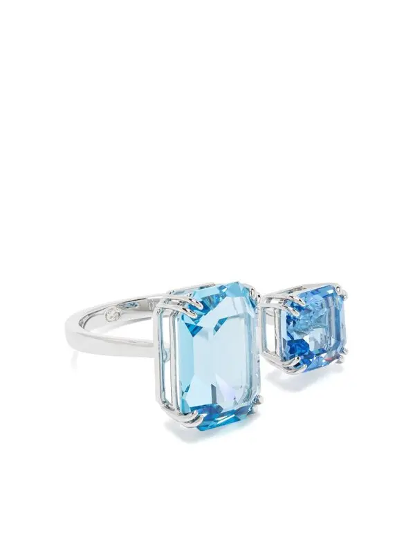 SWAROVSKI Millenia Crystal Cocktail Ring - Silver