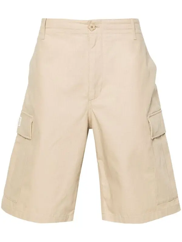 Kenzo Workwear Cargo Shorts - Neutrals