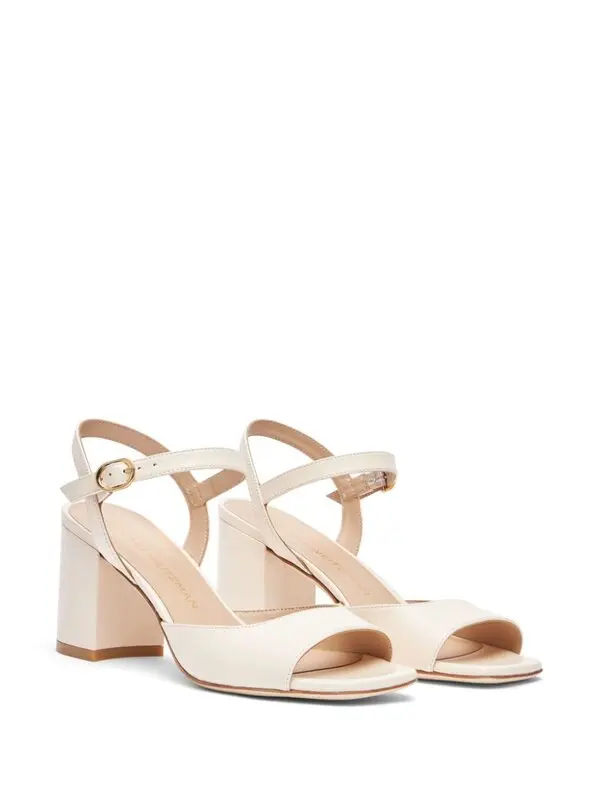 STUART WEITZMAN 75mm Tia Leather Sandals