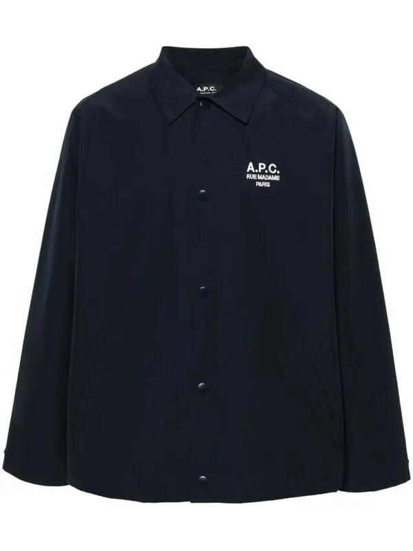 A.p.c. Regis Shirt Jacket - Blue