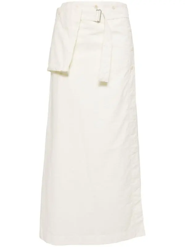 LEMAIRE Belted Wrap Maxi Skirt