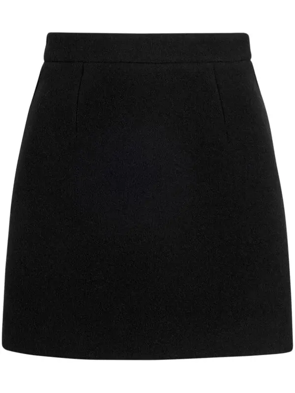 Patou Mid-rise Mini Skirt - Black