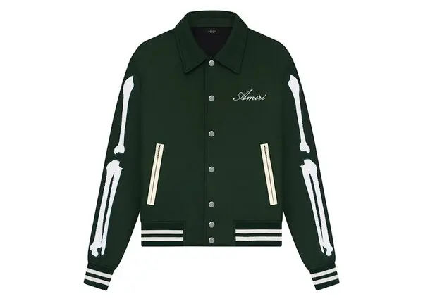 Amiri Bones Jacket - Rain Forest