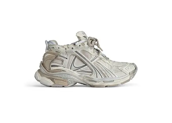 Balenciaga Runner Sneakers - Beige/white/black