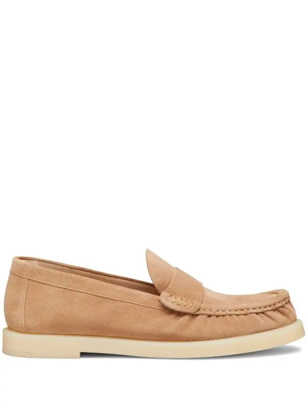 STUART WEITZMAN Blake Loafers - Brown