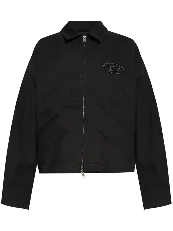 Diesel J-Taylor Bleach Denim Jacket In Black - 50% Off | Editorialist