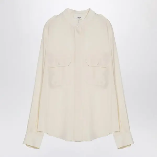 Chloé Ivory Silk Blouse