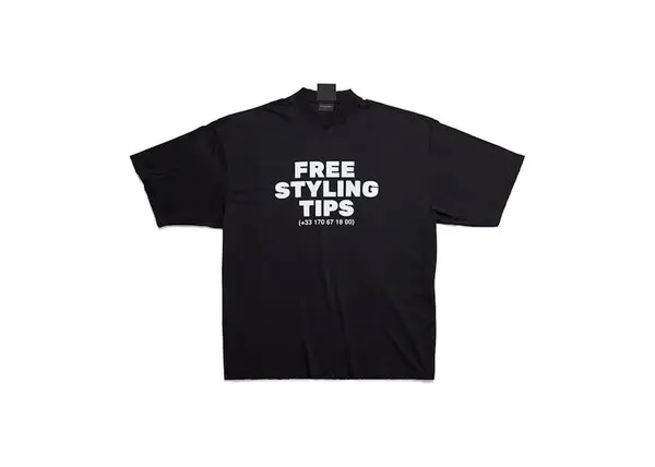 Balenciaga Styling Hotline Large Fit T-shirt