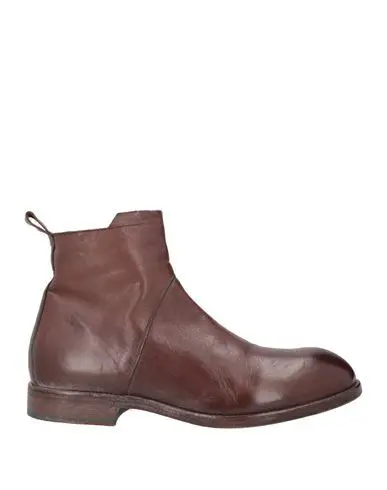 Moma Leather Ankle Boots - Brown