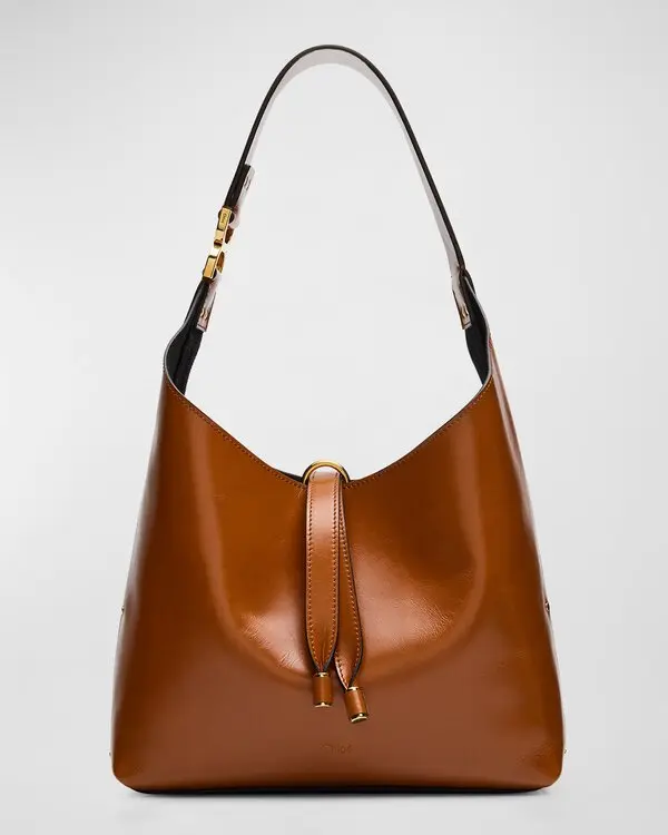 Chloé Marcie Small Hobo Bag - Clay Brown