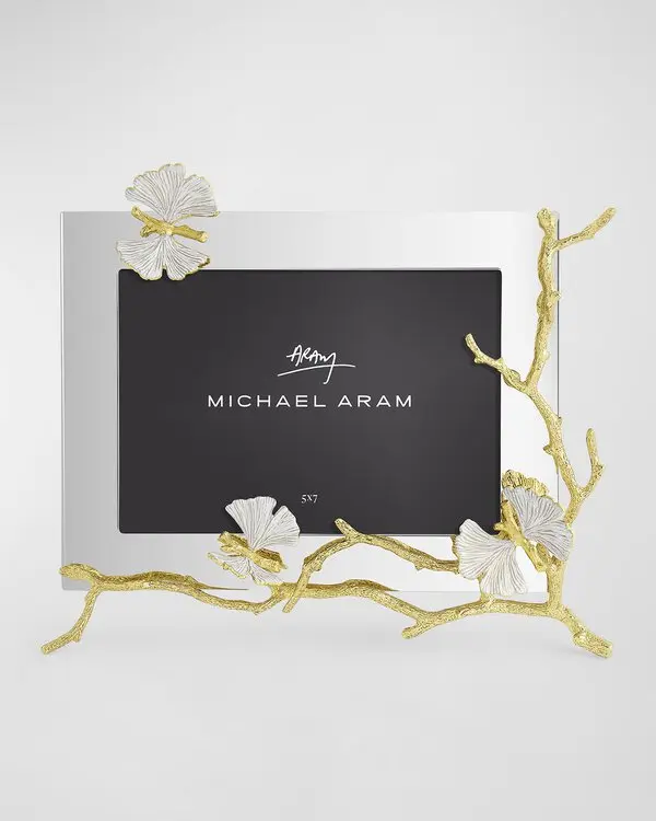 Michael Aram Butterfly Ginkgo Frame, 5" X 7