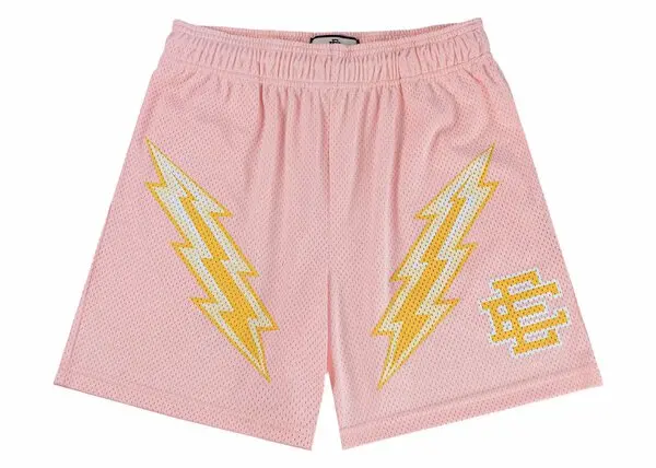 ERIC EMANUEL Ee Short - Rose Quartz/yellow Bolt