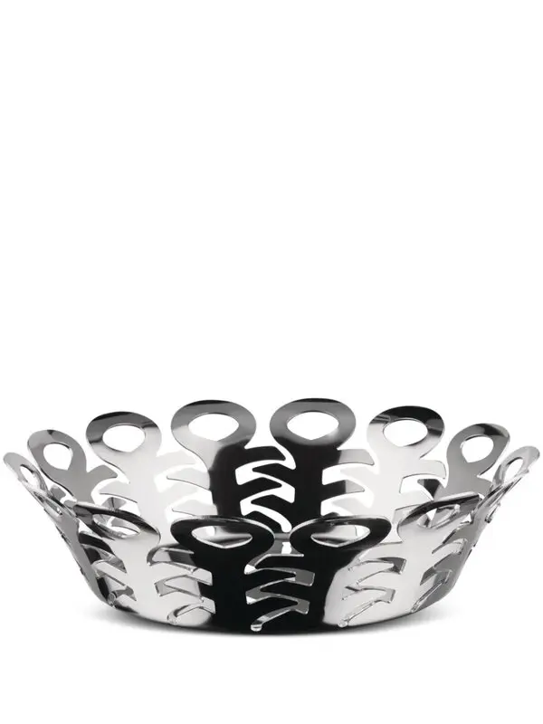 ALESSI Sculpted Bowl - Silver