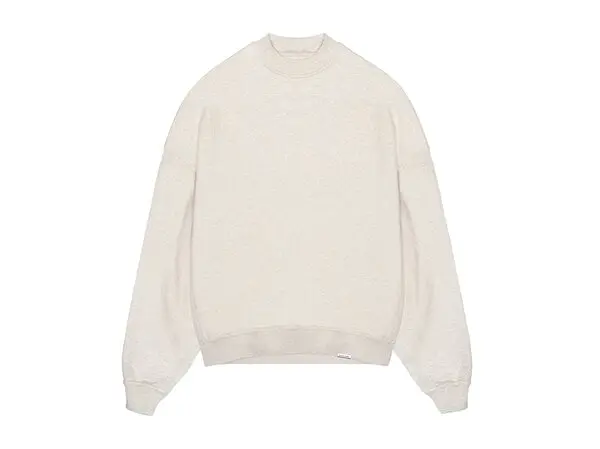 REPRESENT Oversized Crewneck Sweatshirt - Cream Marl