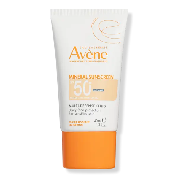 EAU THERMALE AVENE Mineral Sunscreen Multi-defense Fluid Tinted Spf 50