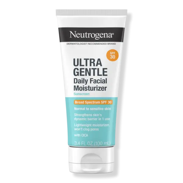 Neutrogena Ultra Gentle Daily Facial Moisturizer Sunscreen Broad Spectrum Spf 30