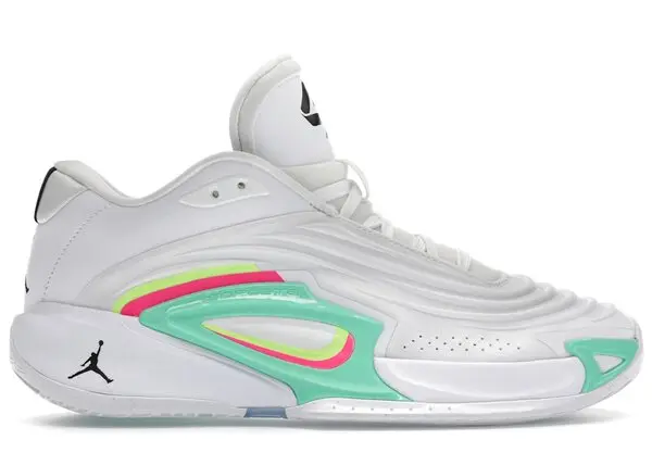 JORDAN Luka 3 Photo Finish Sneakers - White/black/volt Glow