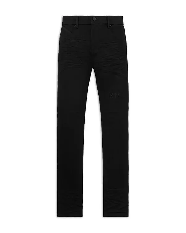 RtA Bryant Slim Fit Jeans - Black Logo