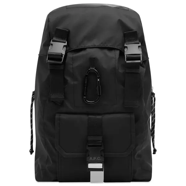 A.P.C. Trek Backpack - Black | Editorialist