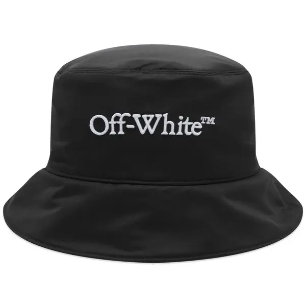 Off-White Bookish Bucket Hat - Black/white