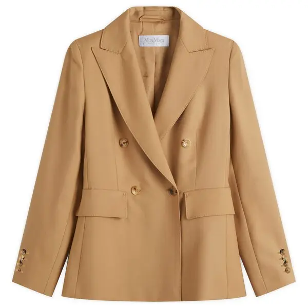 Max Mara Tailored Virgin Wool Blazer