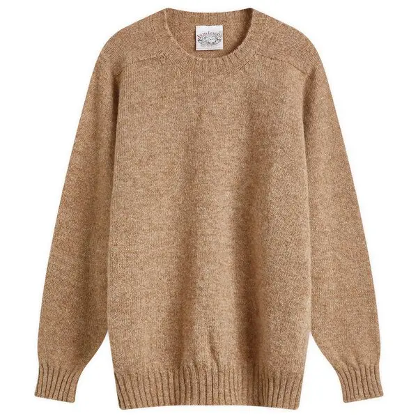 JAMIESON'S OF SHETLAND Crew Knit Pullover