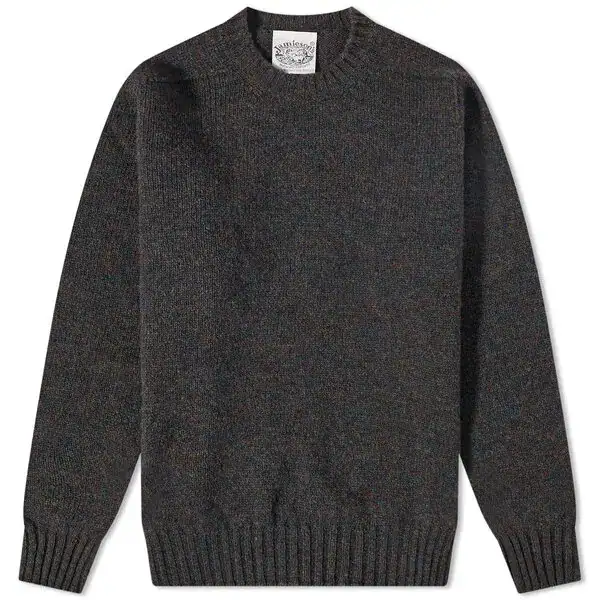 Jamieson'S Of Shetland Crew Knit In Rosewood - 30% Off | Editorialist