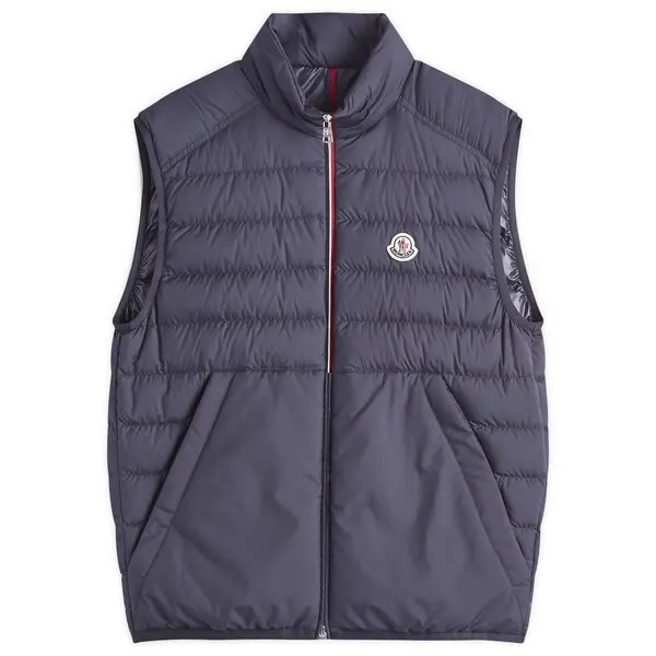 Moncler Rabuons Padded Vest - Navy