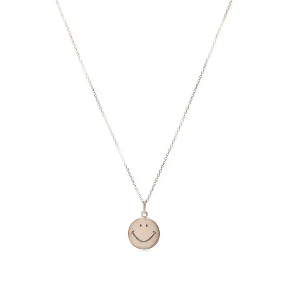 Needles 925 Silver Pendant Necklace - Smile
