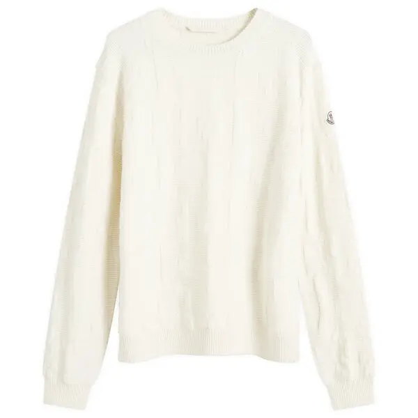 Moncler Wool Coronet Crew Sweater