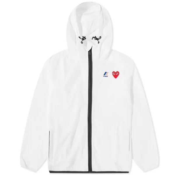 Play Comme Des Garcon X K-way Full Zip Packable Jacket