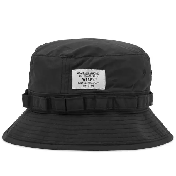 Wtaps 12 Ripstop Nylon Bucket Hat In Black - 35% Off | Editorialist