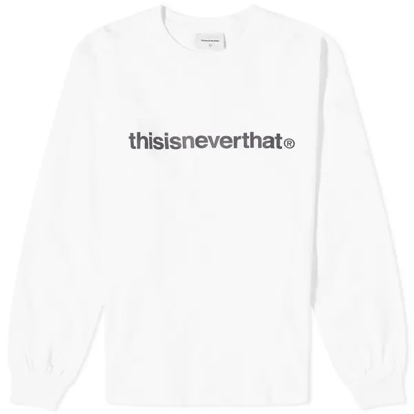 THISISNEVERTHAT T-logo Long Sleeve T-shirt - White