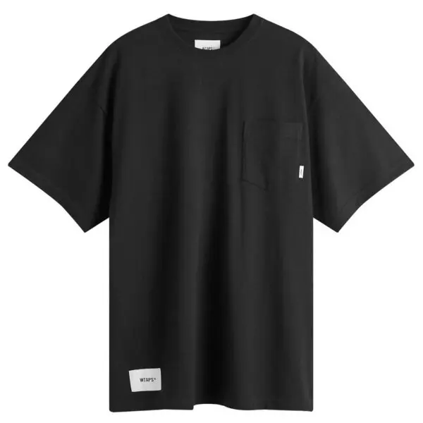 WTAPS 24 Back Print Pocket T-shirt - Black
