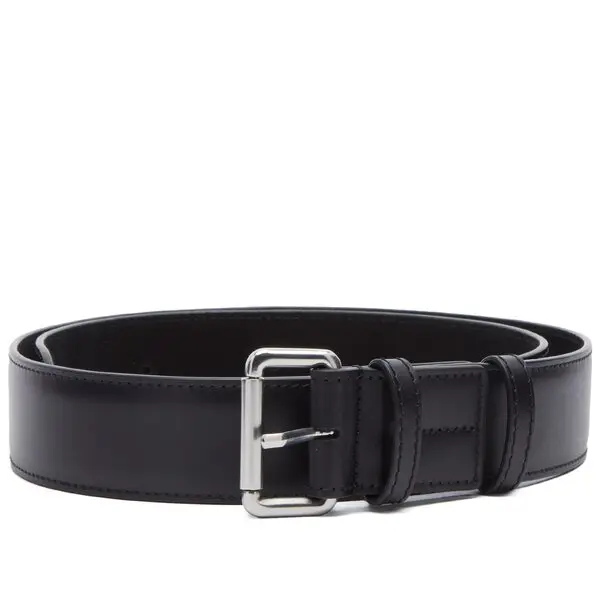 Maison Kitsuné Fox Head Belt In Black - 30% Off | Editorialist