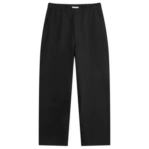Lady White Jersey Lounge Pants In Black 35% Off Editorialist
